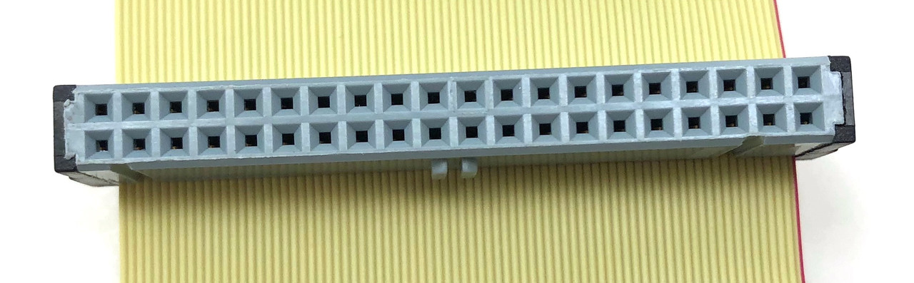 18" IDE 40-Pin ATA-100 Flat Ribbon Cable – Dual Device