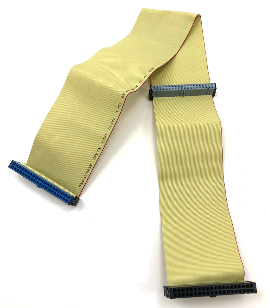 18" IDE 40-Pin ATA-100 Flat Ribbon Cable – Dual Device