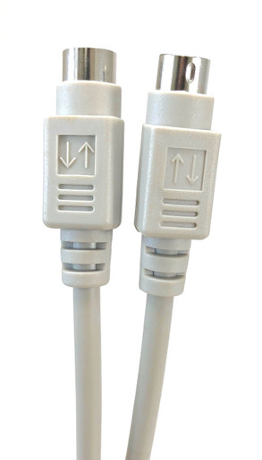 10ft PS/2 Keyboard/Mouse Extension Cable (Mini Din 6 M/F) - Micro ...