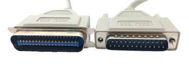 25 Feet Bi-Directional Parallel Printer (IEEE-1284) Cable (DB25M to ...