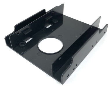 Dual 2.5" Plastic HDD/SSD Mounting Bracket Kit - Micro Connectors, Inc.