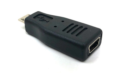 Micro USB Male to Mini USB Female 2.0 Adapter - Micro Connectors, Inc.