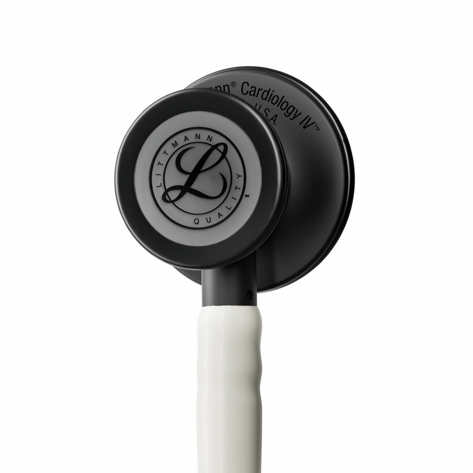 Littmann Cardiology IV Stethoscope, White Alabaster, Satin Tube, 6186C ...