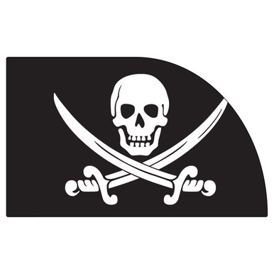 Color Guard Flag -SWING S5 - Pirate - Pro-Graphx