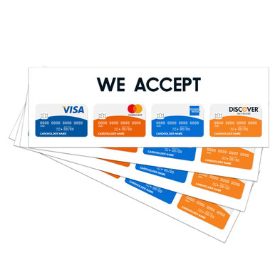 Eye-Catching Credit Card Sticker Pack | Pro Graphx