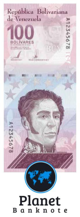 Venezuela 100 Bolivar Digitales x 100 Pcs, 2021, P-119 Crisp New UNC ...