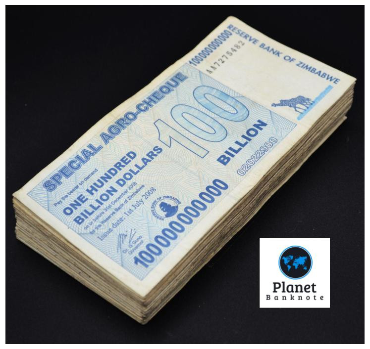 Zimbabwe Banknotes - Trillion series - Planet Banknote