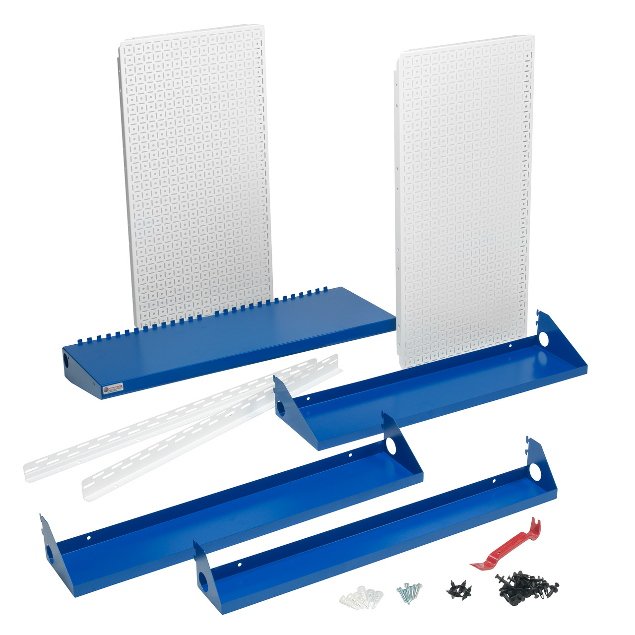 4 Shelf Metal Organization Kit - Shelving Kit – OmniWall