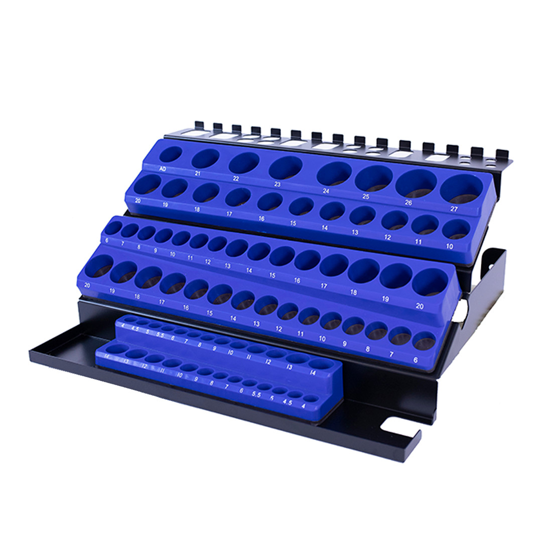 Magnetic Socket Holders - Wall Mount Socket Organizer