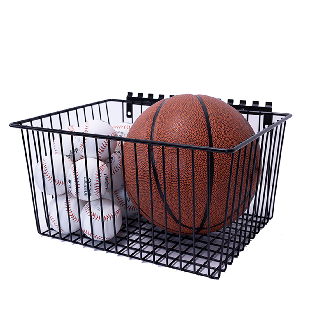 Wire Basket Organizers for Garages, Workshops, & More