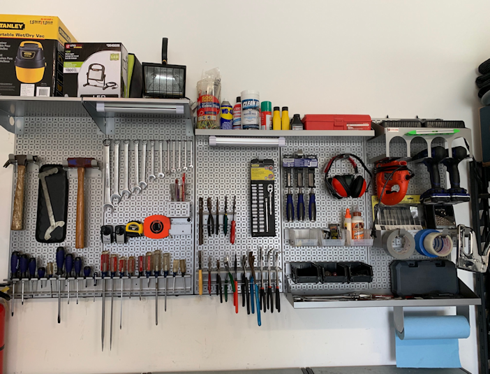 How to never lose a screwdriver, hammer, or other small hand tools ...