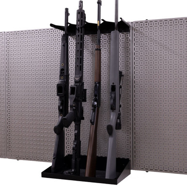16" Vertical Rifle Stand 4-Slot – Firearm Storage - OmniWall
