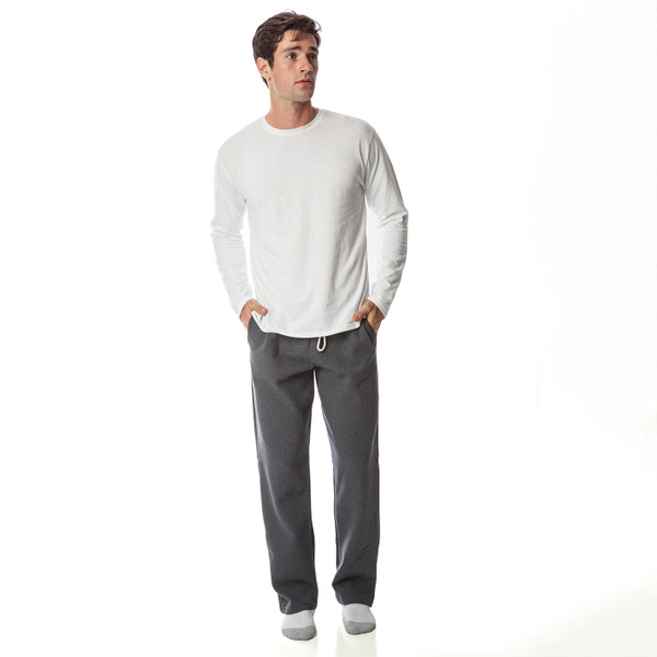 G18300 | Heavy Blend™ Adult Open Bottom Sweatpants with Pockets ...