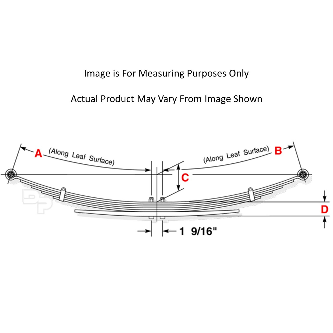 43-1555 Rear Leaf Spring | 2004-2008 Ford F150