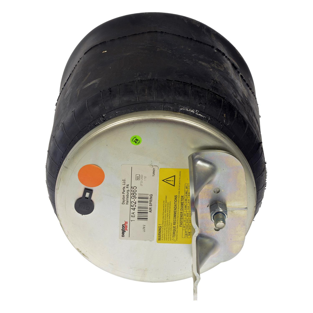 Dayton 452-9865L Air Spring - W01-358-9865 - General Spring