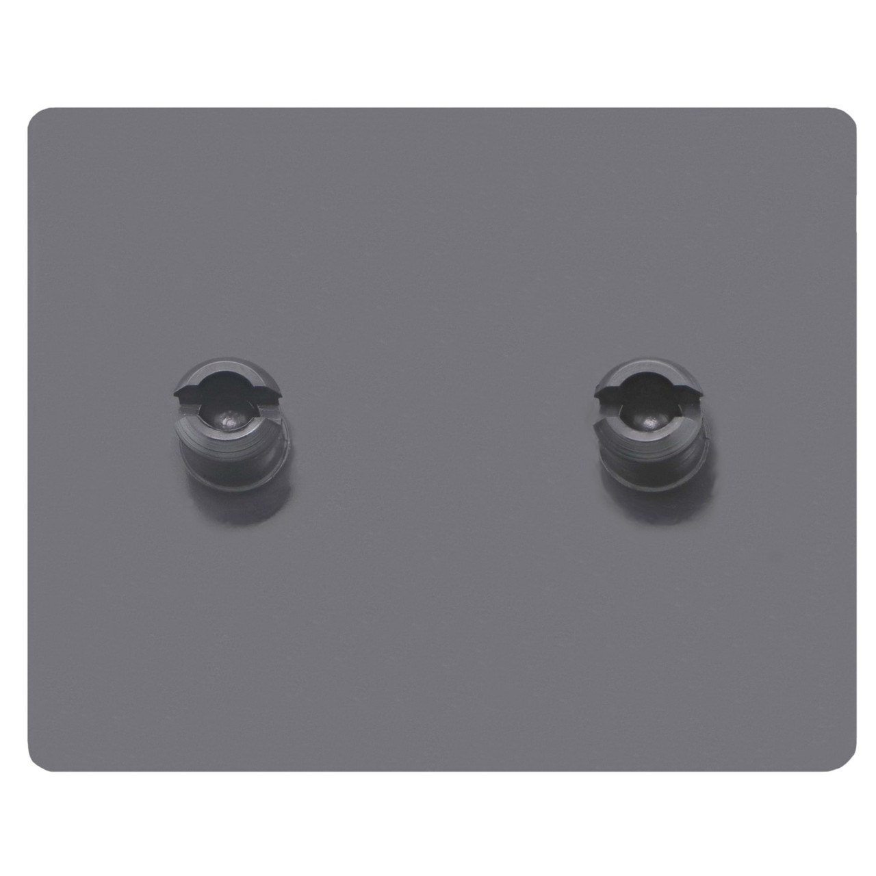 3" x 3-1/2" Rectangular Leaf Spring Tip Insert with 2 Buttons