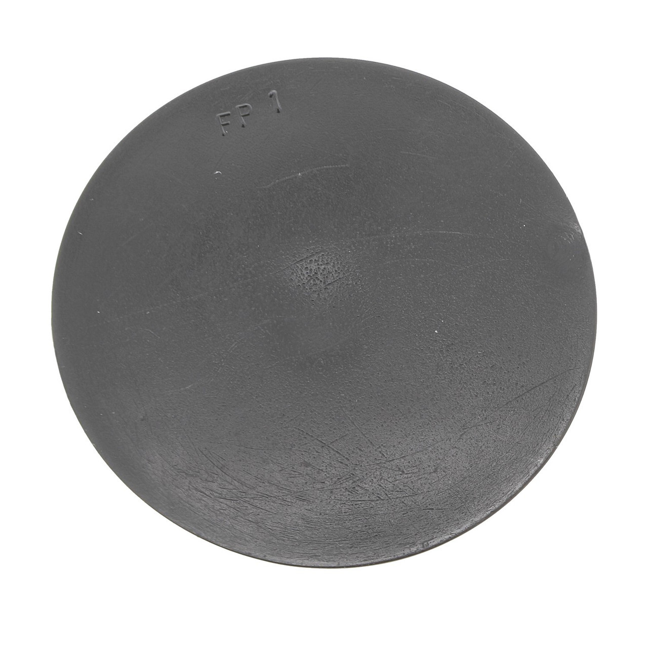 2-1/4" Wide, Round Leaf Spring Tip Insert with Round Button