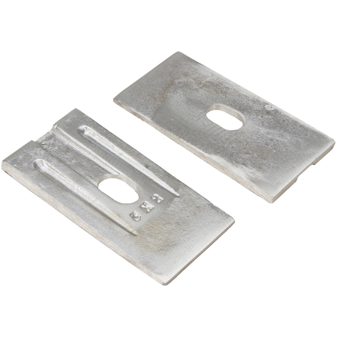 3" Wide x 2 Degrees Leaf Spring Axle Wedges