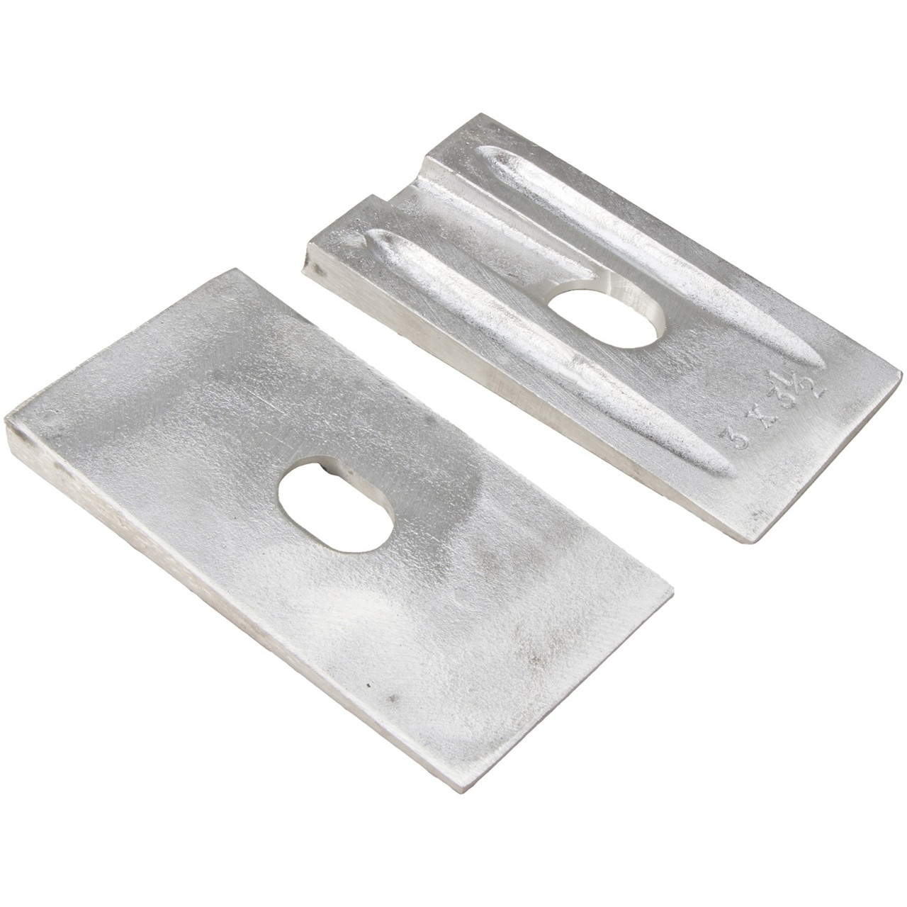 3" Wide x 3-1/2 Degrees Leaf Spring Axle Wedges