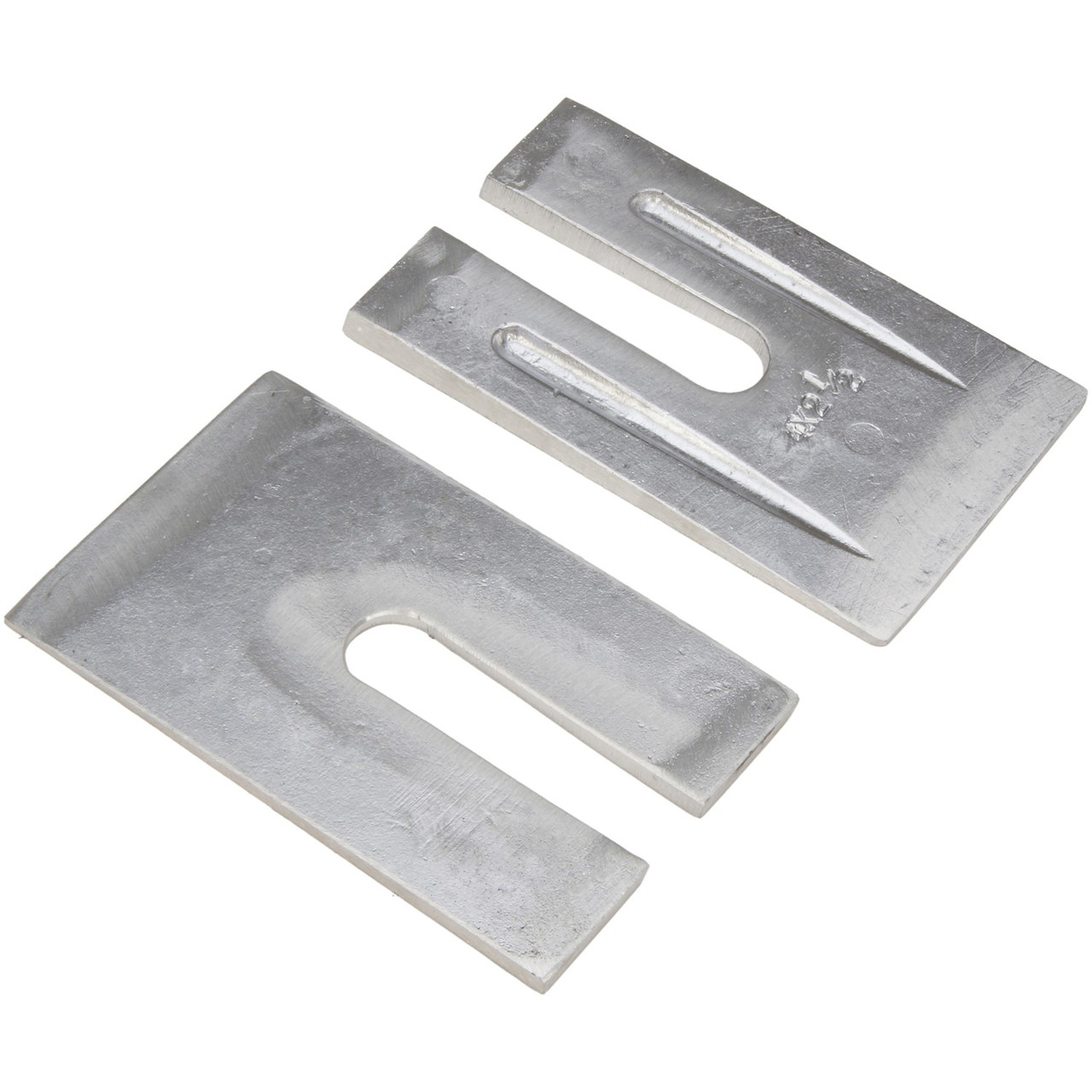 4" Wide x 2-1/2 Degrees Leaf Spring Axle Wedges