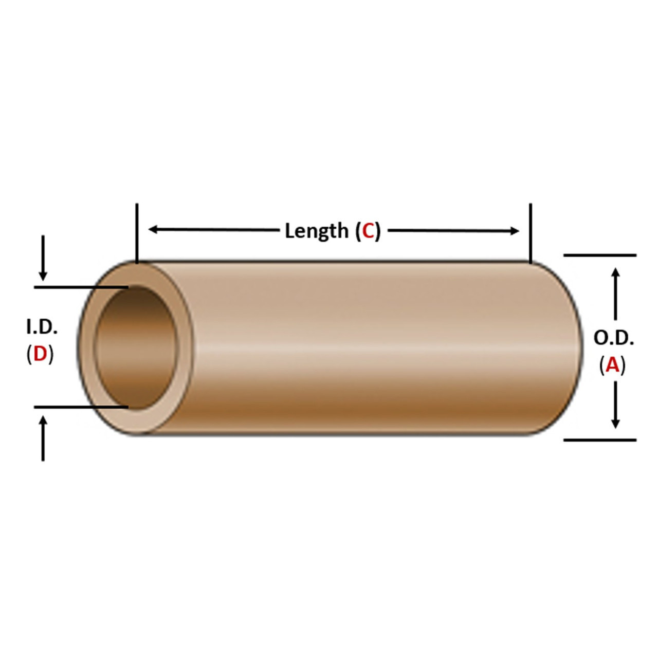VRK Bronze Leaf Spring Bushing - 4 Count