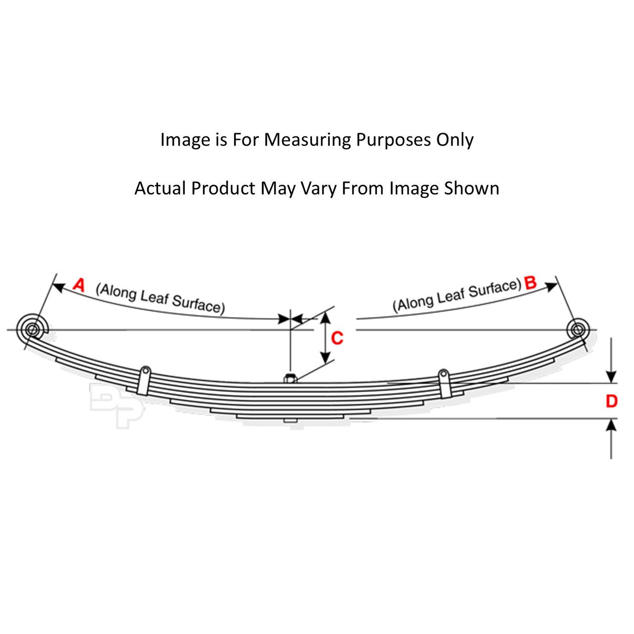 62-988 Mack Front Leaf Spring