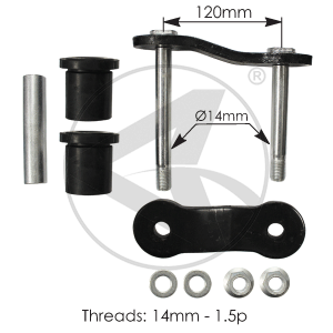 Toyota Tacoma, Tundra, T100 Leaf Spring Shackles & Hangers