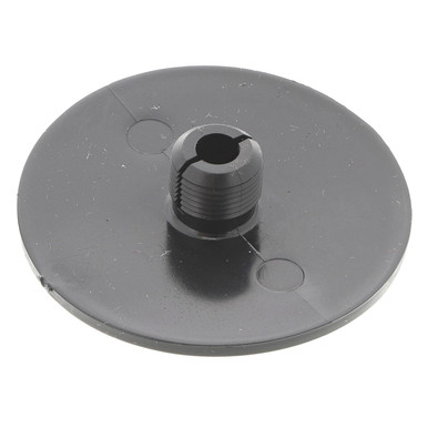 2-1/2" Wide, Round Leaf Spring Tip Insert with 1/2" Round Button