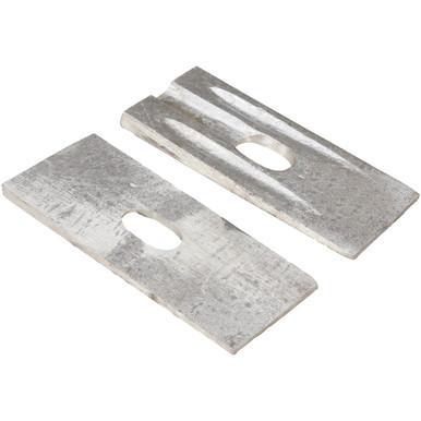 2" Wide x 4 Degrees Leaf Spring Axle Wedges