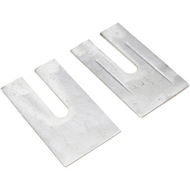 4" Wide x 1/2 Degrees Leaf Spring Axle Wedges
