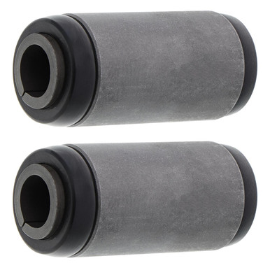 RB118 Metal Encased Rubber Leaf Spring Bushing - 2 Count