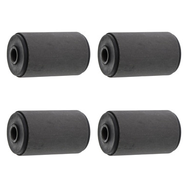 RB155 Metal Encased Rubber Leaf Spring Bushing - 4 Count