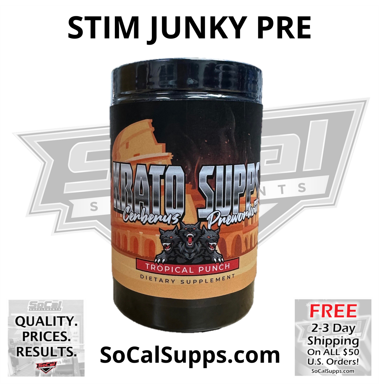 WILD FIRE: Our Hardest Hitting Pre-Workout - SoCalSupps.com