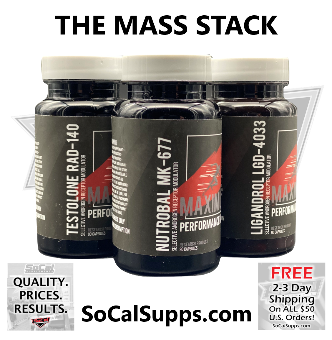 THE MASS STACK: Insane Muscle Gains - SoCalSupps.com