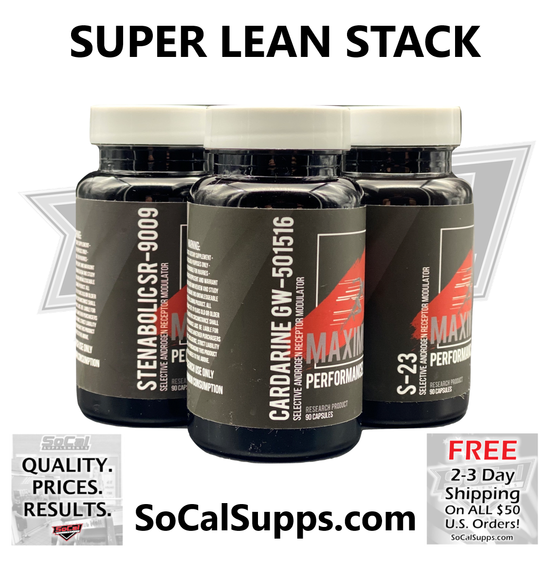 SUPER LEAN STACK: Ultimate Cutting Stack - SoCalSupps.com