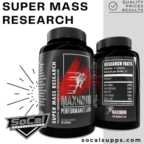 SUPER MASS RESEARCH: The King of Muscle Building Stacks - SoCalSupps.com