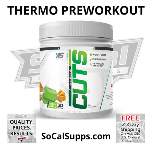 ALPHA CUTS: Powerful Thermogenic Pre Workout - SoCalSupps.com