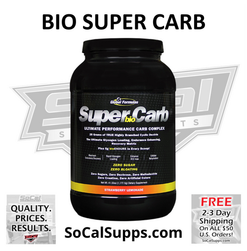 BIO SUPER CARB: Maximum Endurance & Recovery - SoCalSupps.com