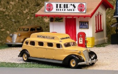 O 1:48 Scale Sylvan # SE-12 - 1937 Studebaker THB Bus KIT - Truck Stop ...