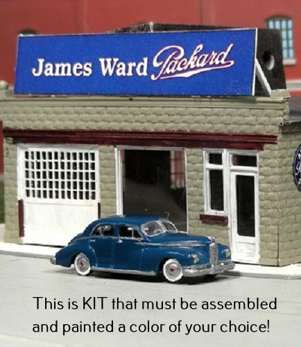 HO 1:87 Sylvan V-355 - 1947 Packard Clipper 2-Door Sedan - KIT - Truck ...