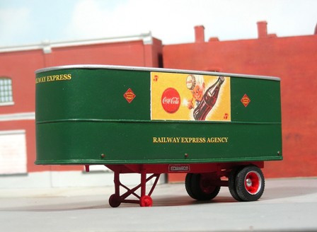 O Scale Sylvan Scale Models # OT-024 Edwards 20' Dry Van Trailer KIT ...