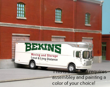 HO 1:87 Sylvan V-410-1 - 1951-55 Fageol Super Freighter KIT BEKINS ...
