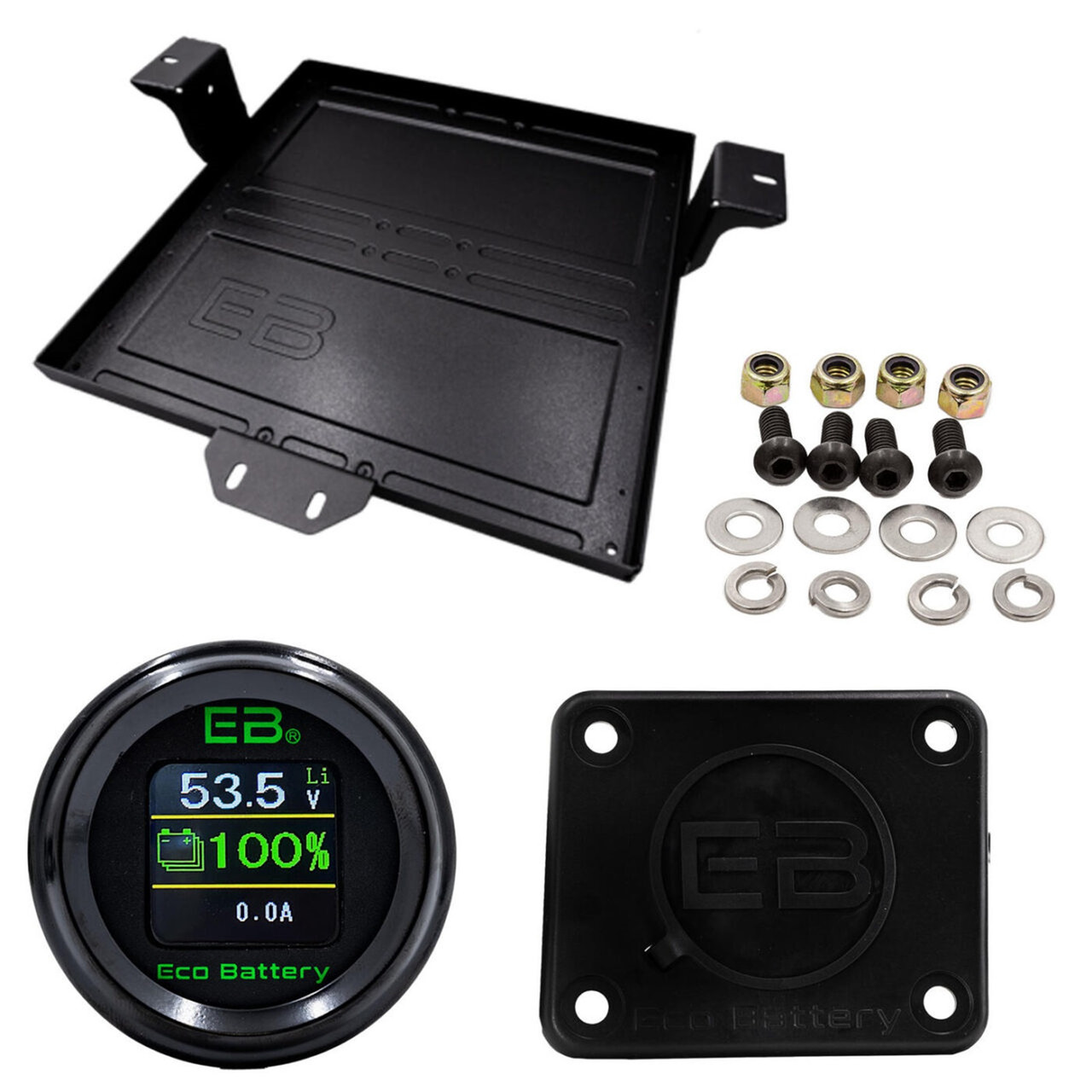 Install Kit for Eco 51v 105ah LifePo4 Skinny Lithium Battery | EZGO RXV ...