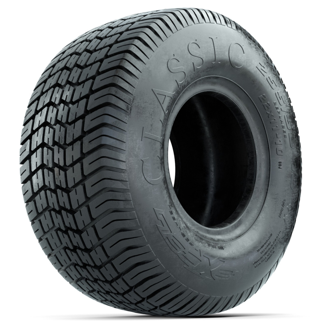 Golf Cart Excel 22x11-10 Classic Street Tire DOT Tire | 1 Tire