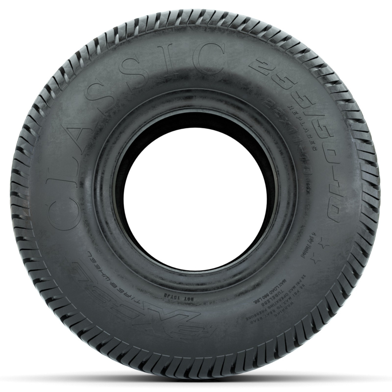Golf Cart Excel 22x11-10 Classic Street Tire DOT Tire | 1 Tire