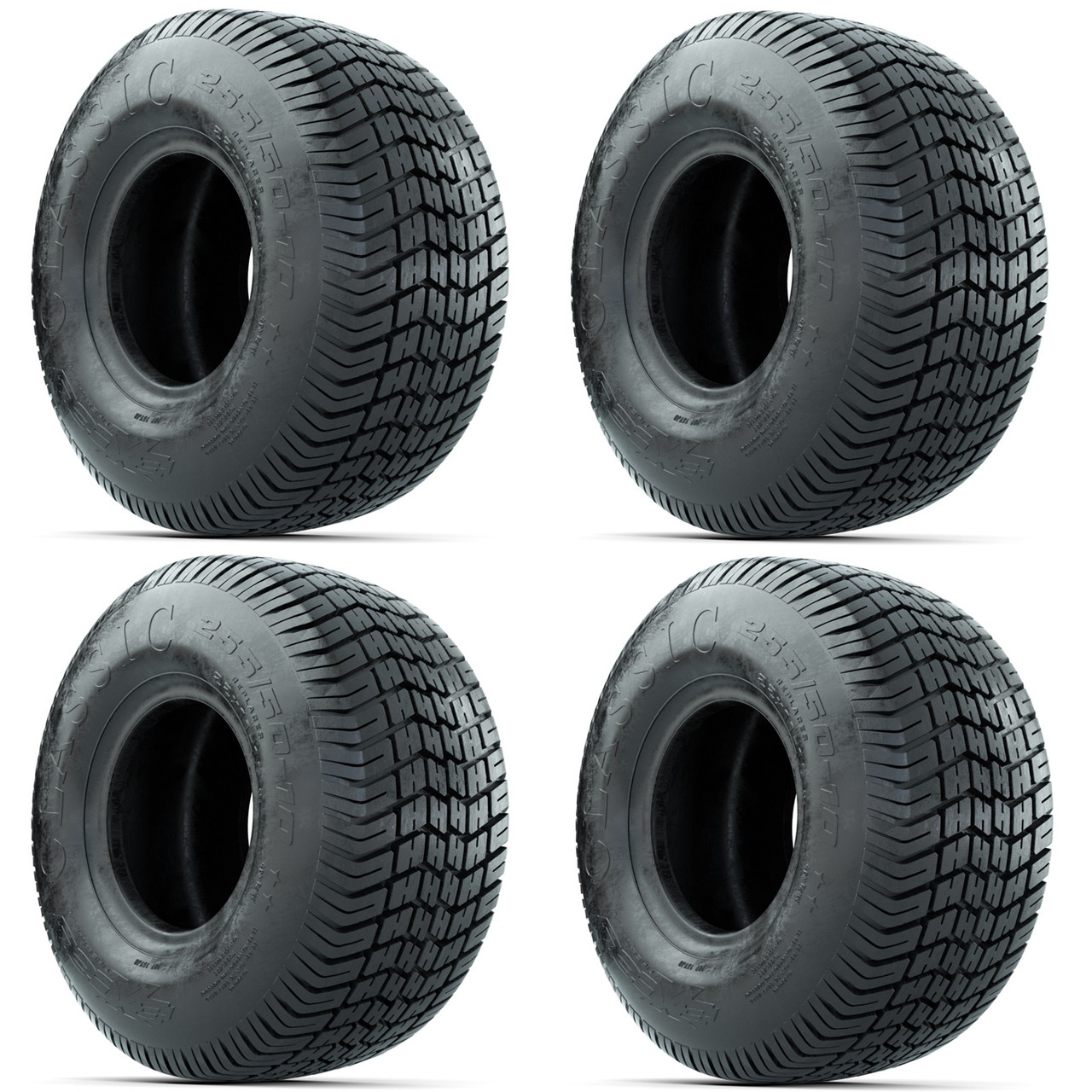 Golf Cart Excel 22x11-10 Classic Street Tire DOT Tire | 4 Tires