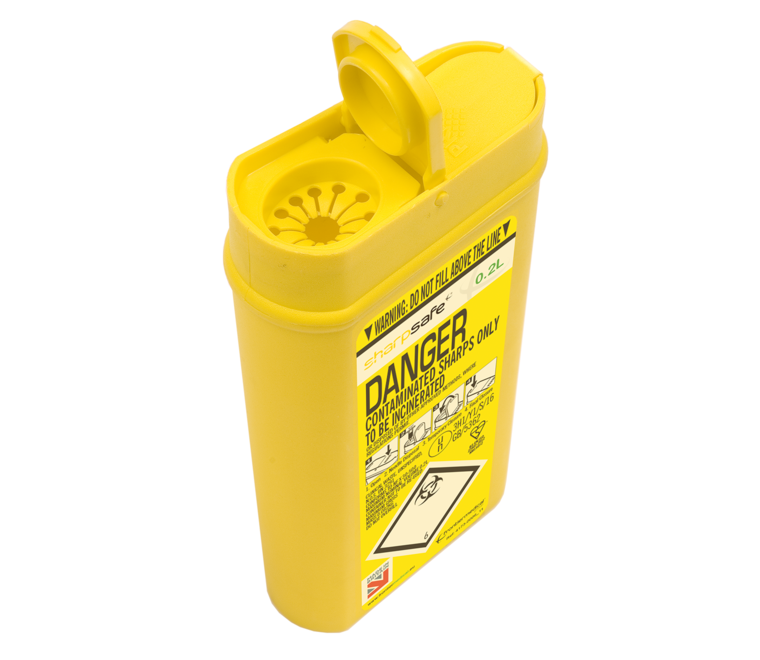 Sharpsafe Compact 0.2L Container