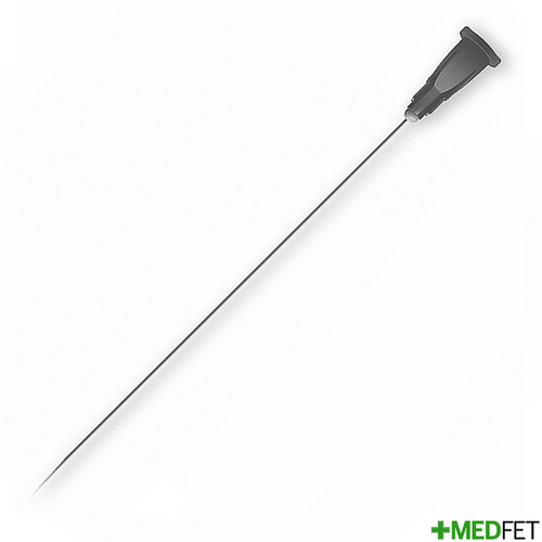 22g (Black) x 4 inch (100mm) needles