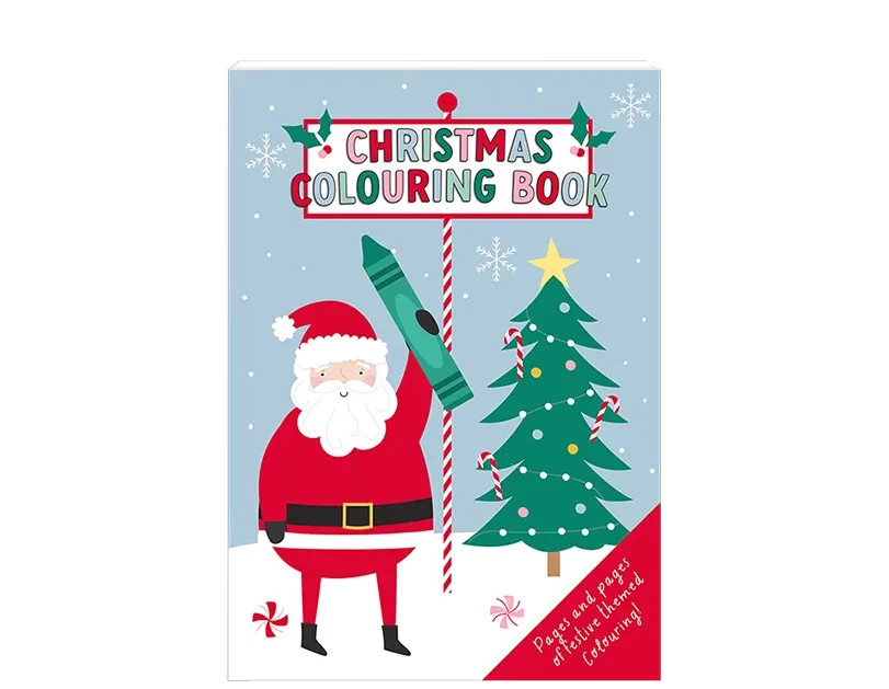 Festive Christmas Colouring Book for Holiday Creativity