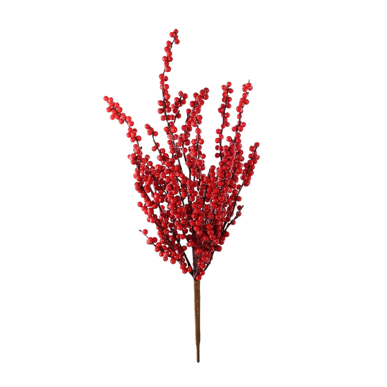 Red Berry Spray Artificial Floral Decoration 48cm
